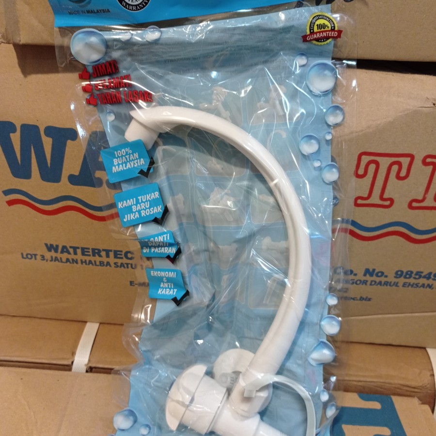 Jual Kran Air PVC type EC 15 Trufol 1/2 inch (free seal tape Watertec ...