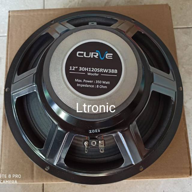 Jual Speaker Curve 12inch woofer Speaker Curve 12 inch 30H120SRW38B ...