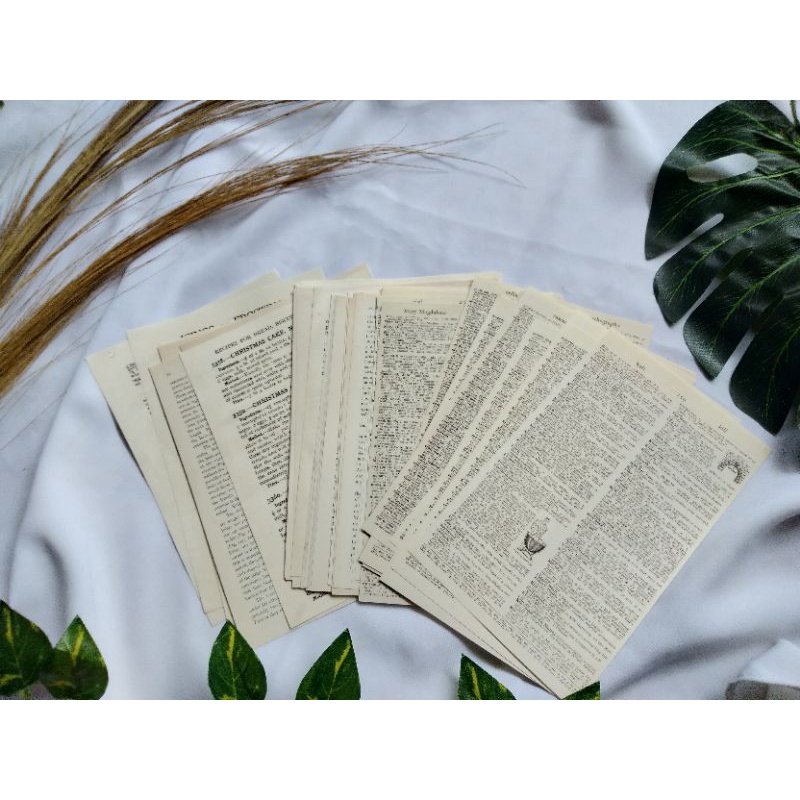 Jual kertas vintage untuk decorasi srab book atau jurnaling | Shopee ...