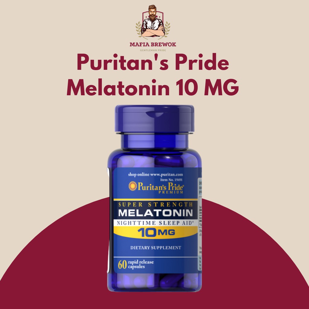 Jual Melatonin Puritans Pride | Obat Tidur | Shopee Indonesia