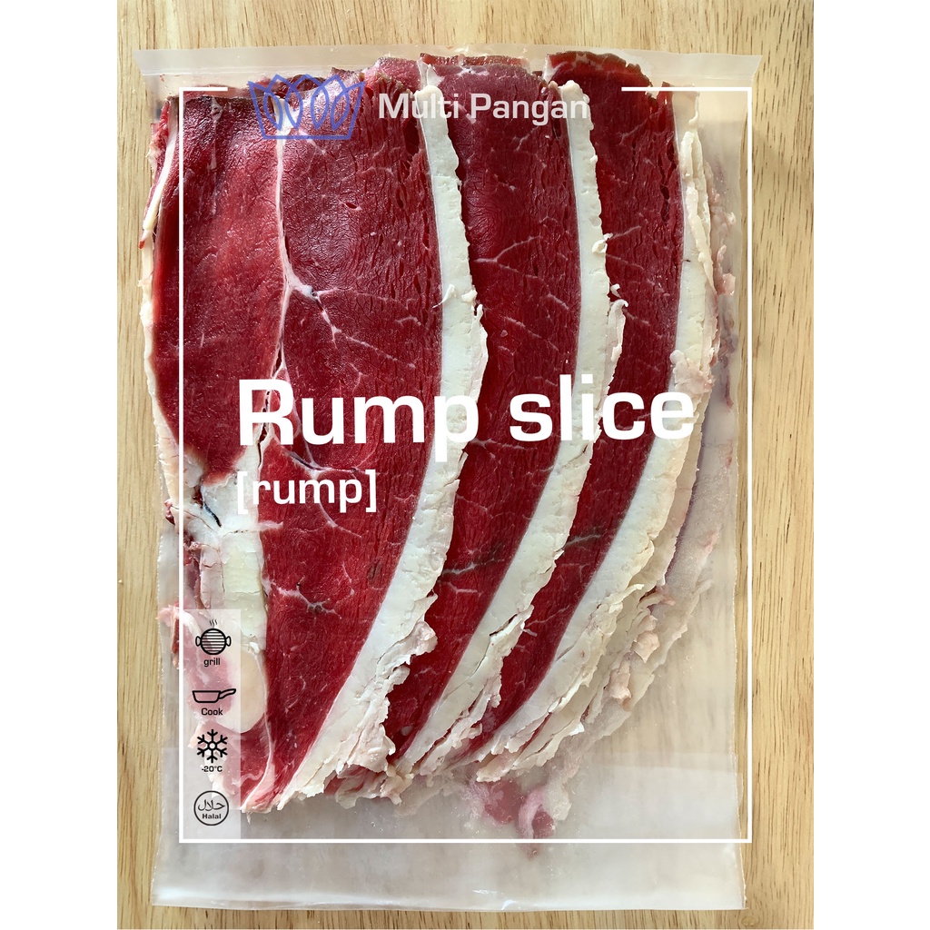 Jual Daging sapi - Rump slice ( 500gr) | Shopee Indonesia