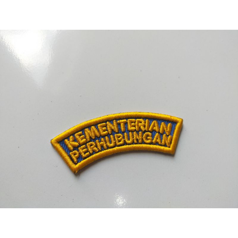 Jual logo kementerian perhubungan timbul 1 set | atribut kemenhub murah ...