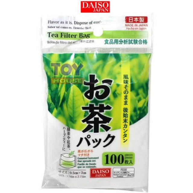 Jual Daiso Tea Filter Bag isi 100 | Shopee Indonesia