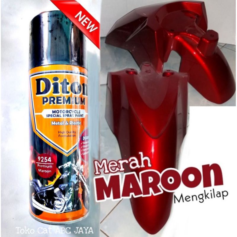 Jual Pilok Pylox Cat Semprot Diton Premium 400ml Premium Maroon 9254 ...
