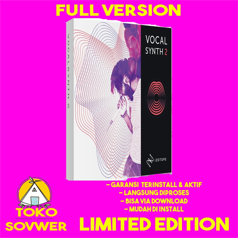 Jual iZotope VocalSynth 2 Software FULL VERSION GARANSI AKTIF | Shopee Indonesia
