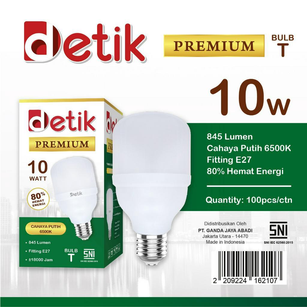 Jual DETIK Premium Lampu LED Capsule 10 Watt - Cahaya Putih | Shopee Indonesia