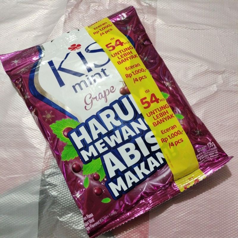Jual Permen KIS 1 bungkus berat bersih@125gram | Shopee Indonesia