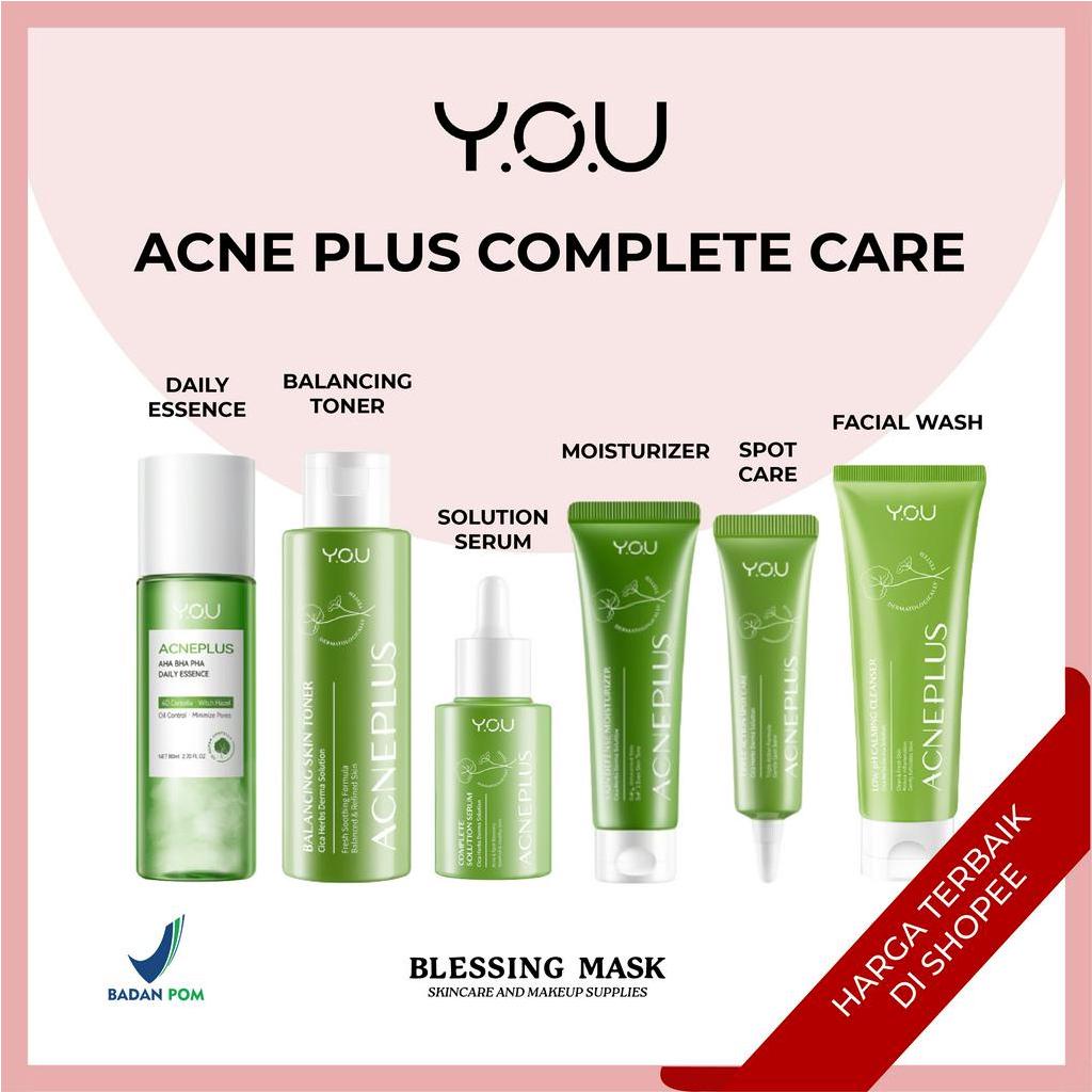 Jual YOU AcnePlus Low pH Calming Cleanser | Triple Action Spot Care ...