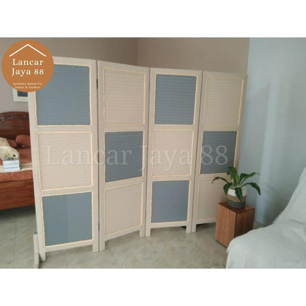 Jual Sketsel Ruangan Rotan Sintetis 1 Pintu | Shopee Indonesia