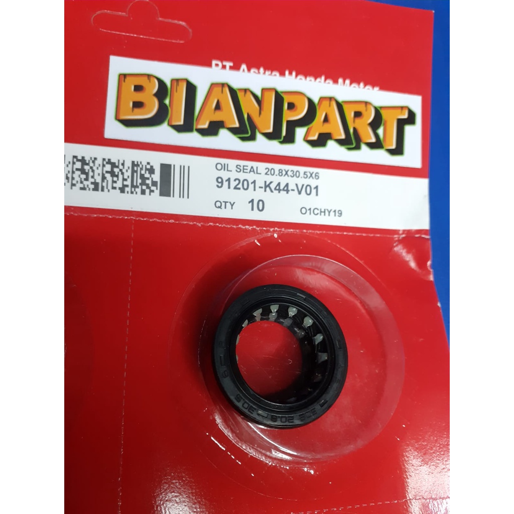 Jual OIL SEAL MAGNET BEAT POP ESP GENIO SCOOPY 2021 20.8X30.5X6 K44 ...