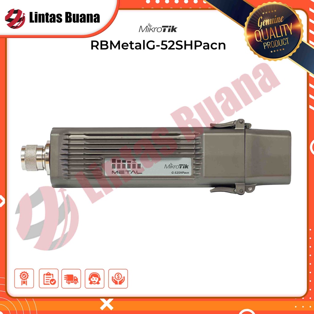 Jual Mikrotik RBMetalG-52SHPacn Metal 52 ac Access Point 2GHz/5GHz ...