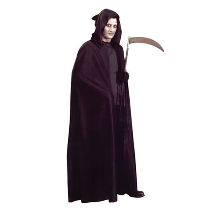 Jual JB-01 jubah hitam halloween death reaper satan iblis vampir ...