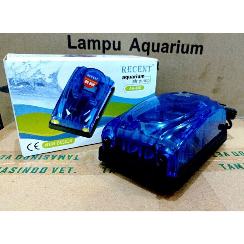 Jual POMPA UDARA AIRPUMP AERATOR RECENT AA 350 Dua lubang output ...