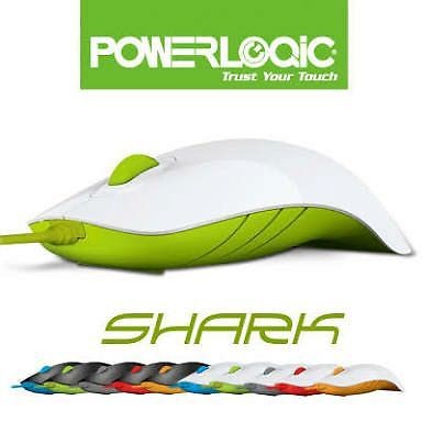 Jual MOUSE POWERLOGIC SHARK USB | Shopee Indonesia