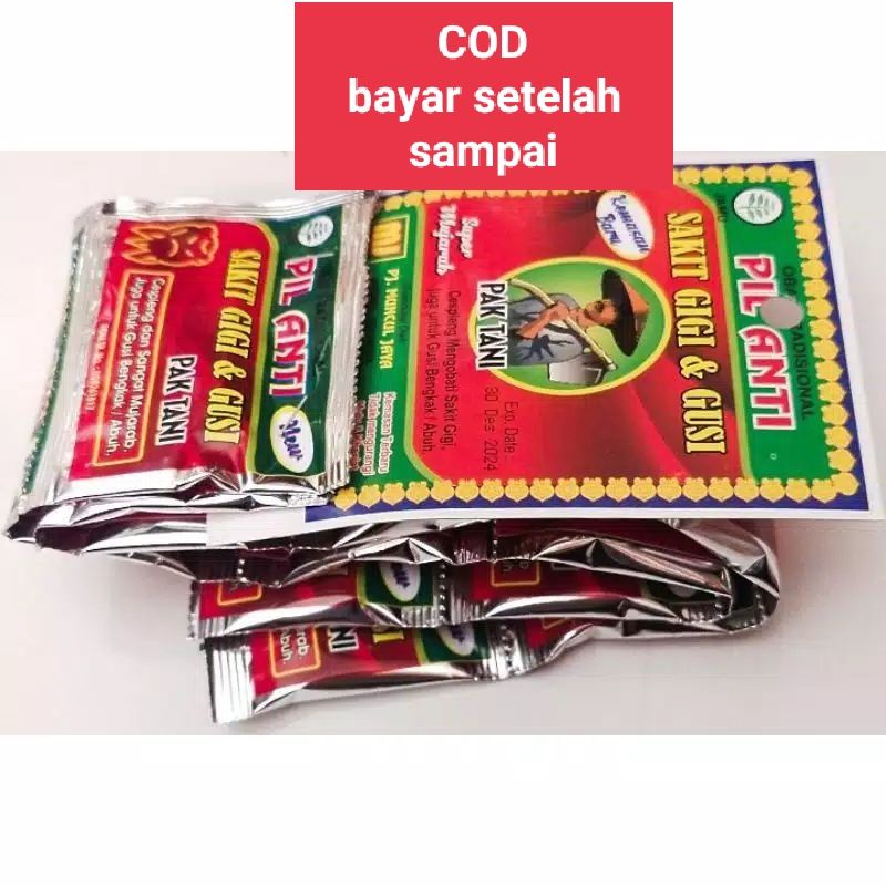 Jual Pil pak tani ( sakit gigi) original | Shopee Indonesia