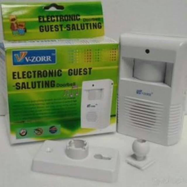 Jual Bel Bell Sensor Gerak Unik Otomatis Bunyi Bila Ada Orang Yang ...