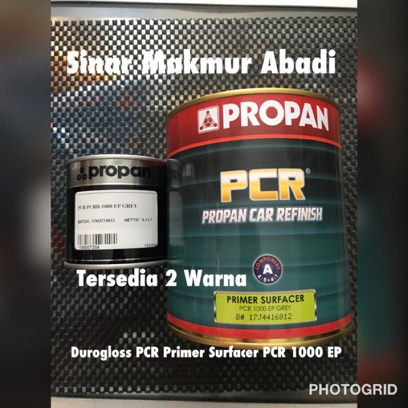 Jual Propan Durogloss Epoxy Primer 2 Komponen PCR 1000 EP *Grey & White ...