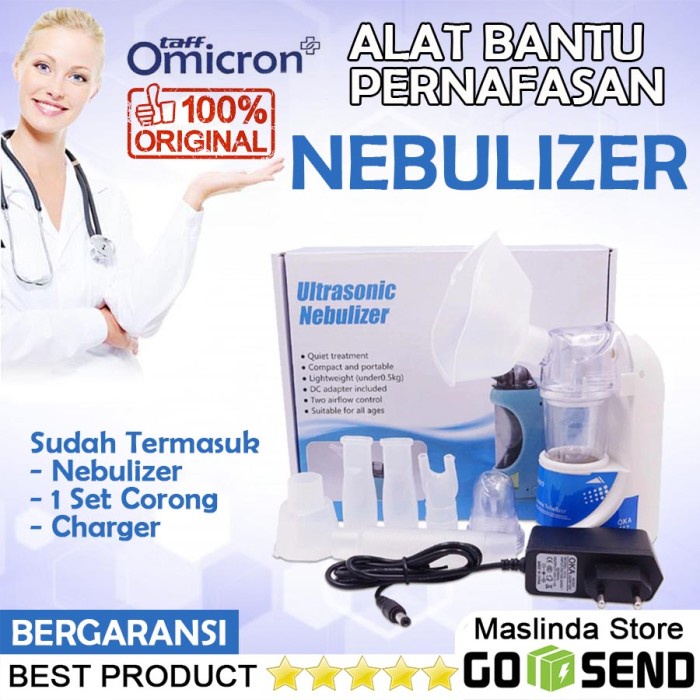 Jual Alat Bantu Uap Pernafasan Portable Nebulizer Inhaler Terapi Bayi Pilek | Shopee Indonesia