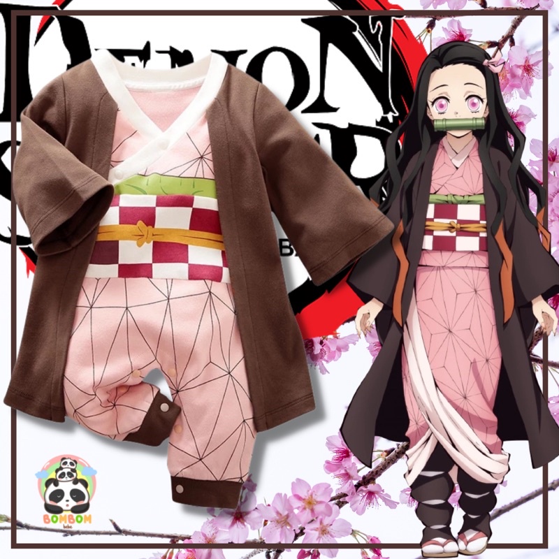 Jual BAJU BAYI JUMPER ANIME DEMON SLAYER KIMETSU NO YAIBA NEZUKO KAMADO ...