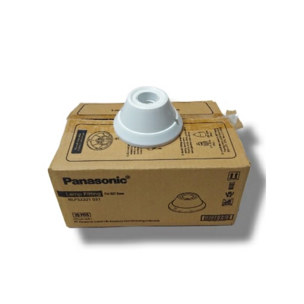 Jual 10 pcs panasonic fitting plafon lampu bulat | Shopee Indonesia
