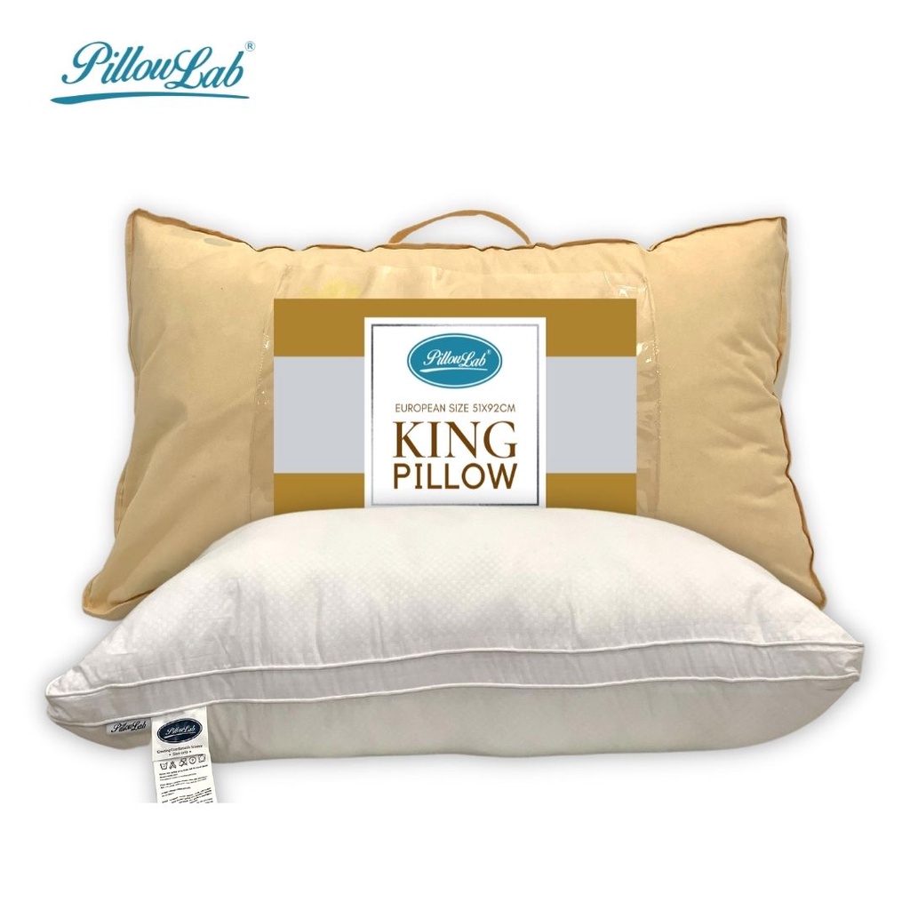 Jual Bantal Bulu Angsa / Bantal Hotel / Bantal Tidur Pillow Lab King ...