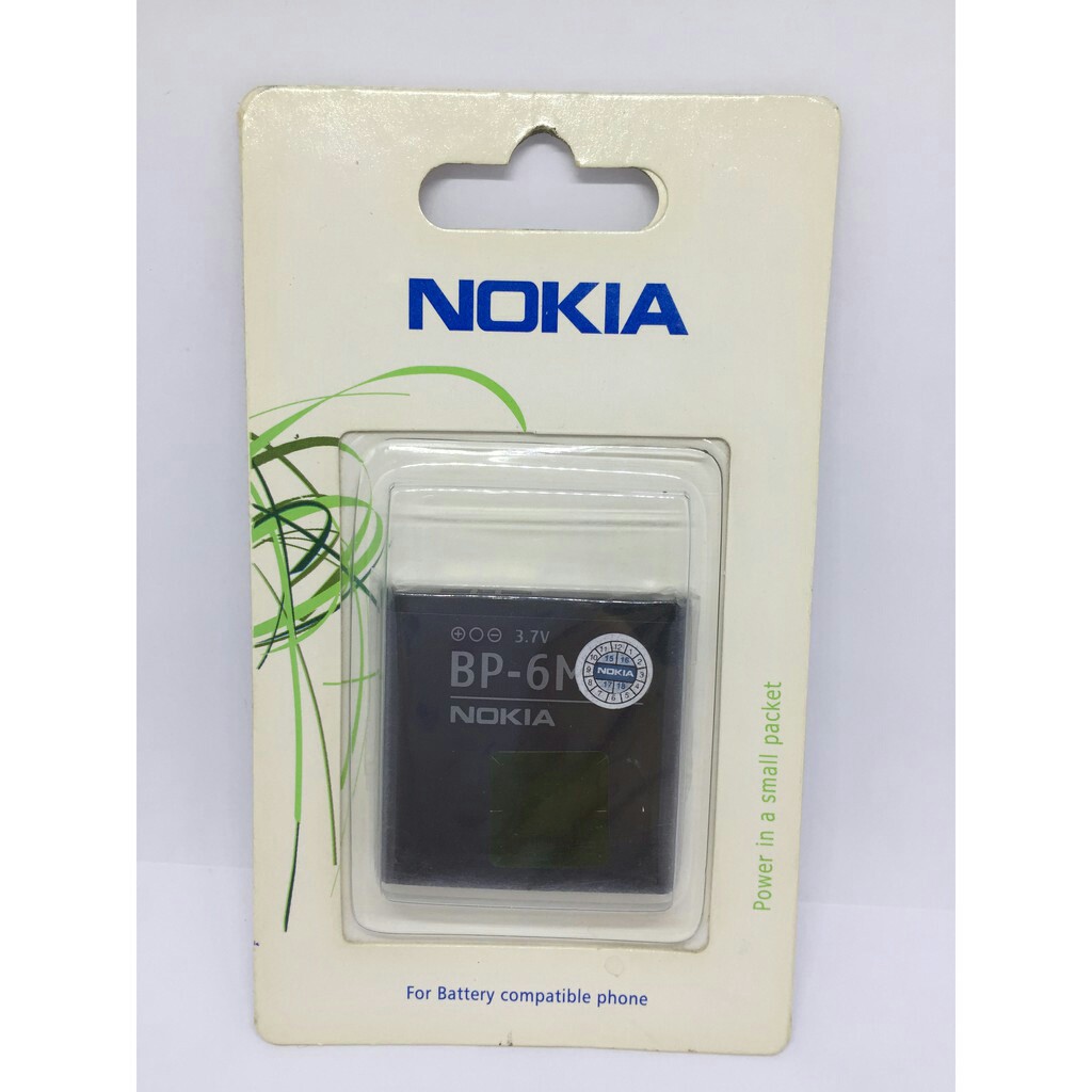 Jual Baterai Nokia BP6M Battery Nokia Jadul BP-6M High Quality | Shopee ...
