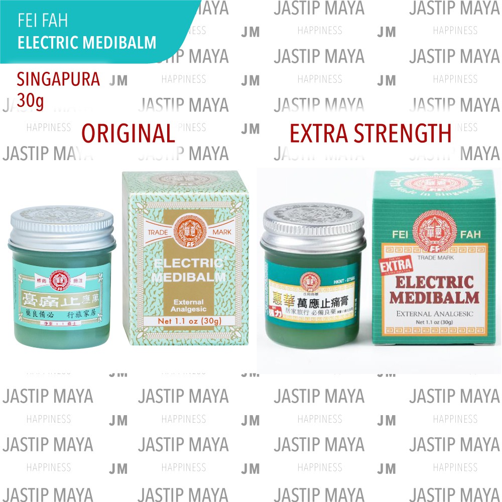 Jual Fei Fah Electric Original / Extra Strength MediBalm 30g Balsem ...