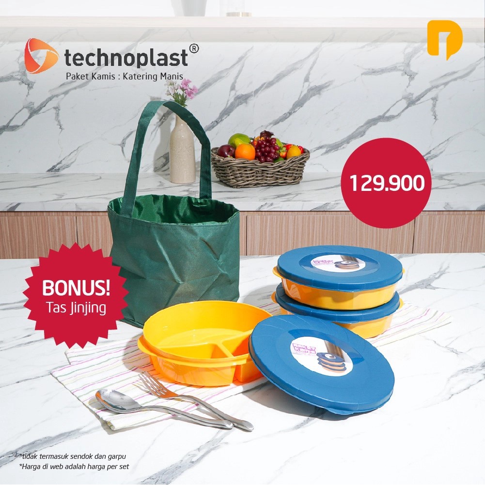 Jual Paket Kamis: Katering Manis | Rantang Makanan Plastik | Kotak ...