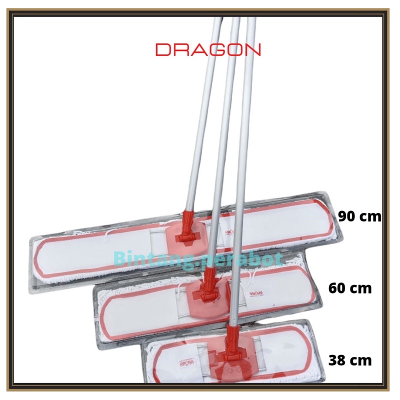 Jual DRAGON - Pel Lobby Set Kain Katun Ukuran 38,60,90 cm / Mop Pel ...