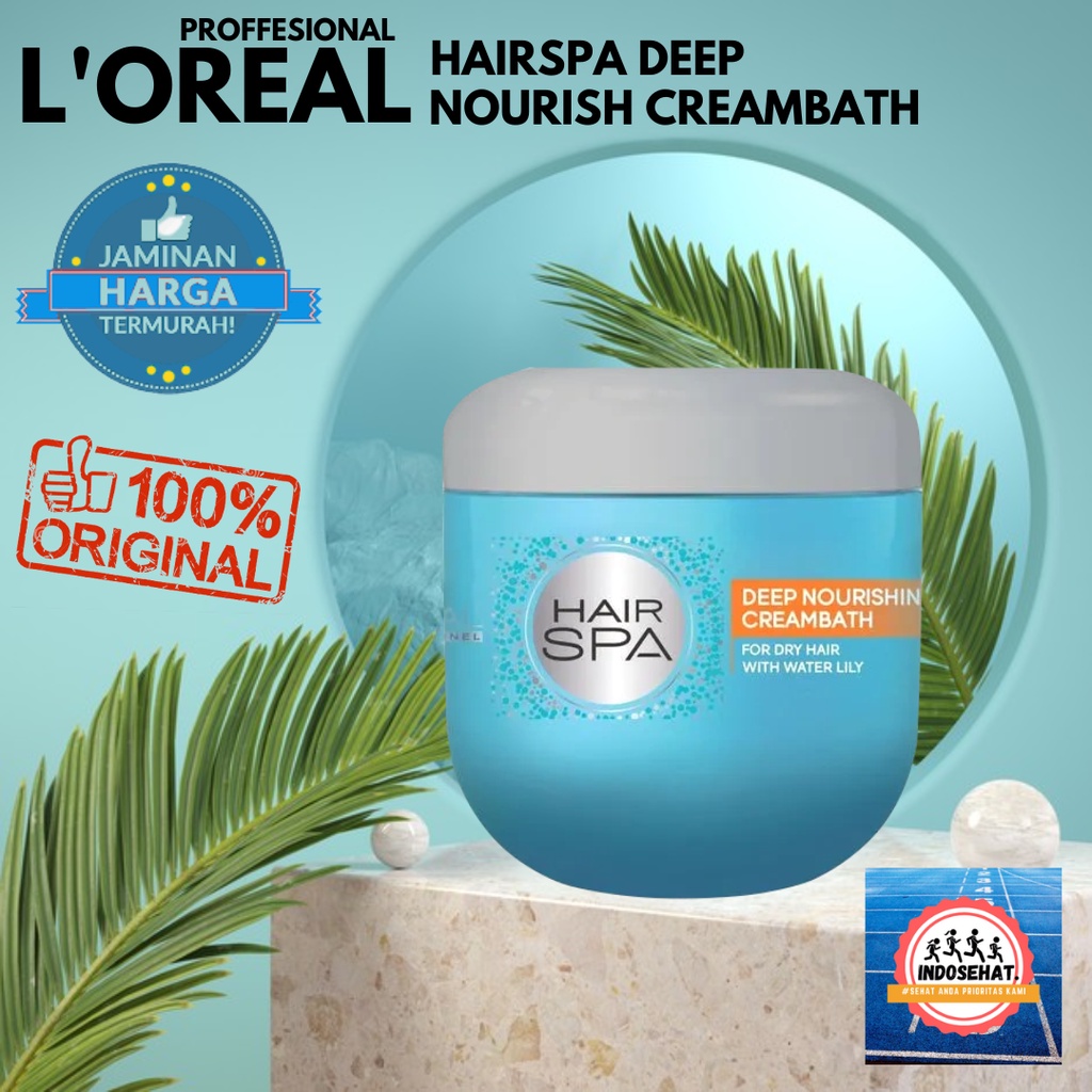 Jual LOREAL Hair Spa Deep Nourishing Creambath - Perawatan Creambath ...