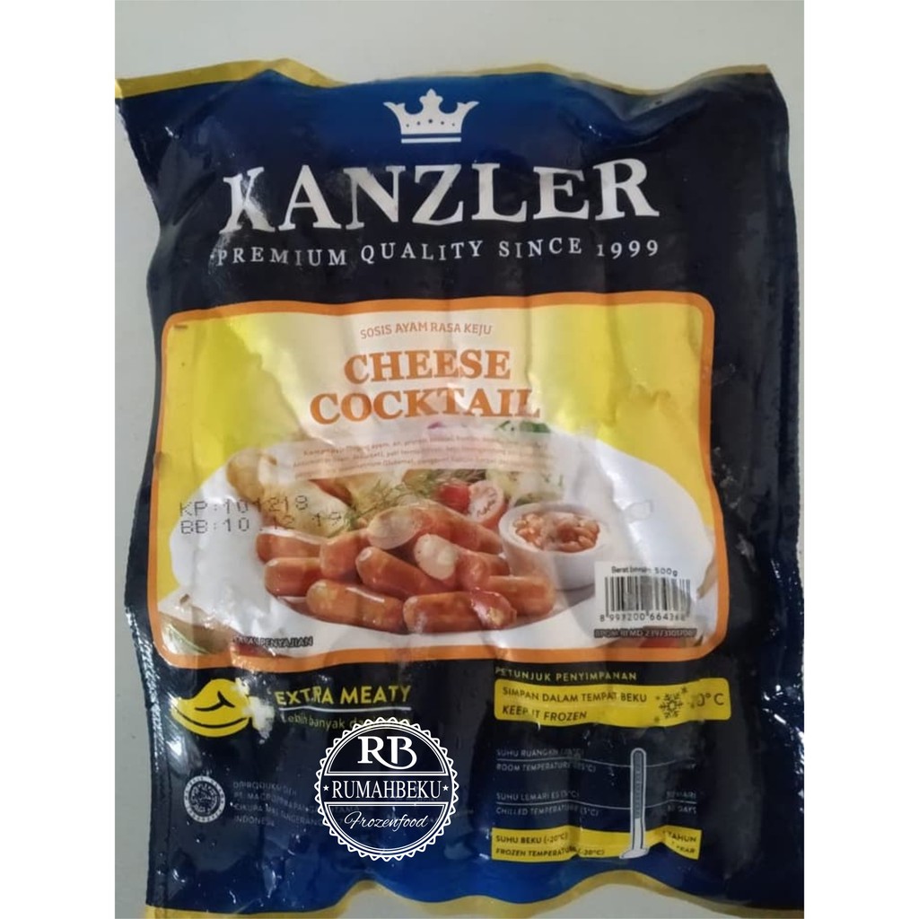 Jual kanzler cheese cocktail 500 gr | Shopee Indonesia