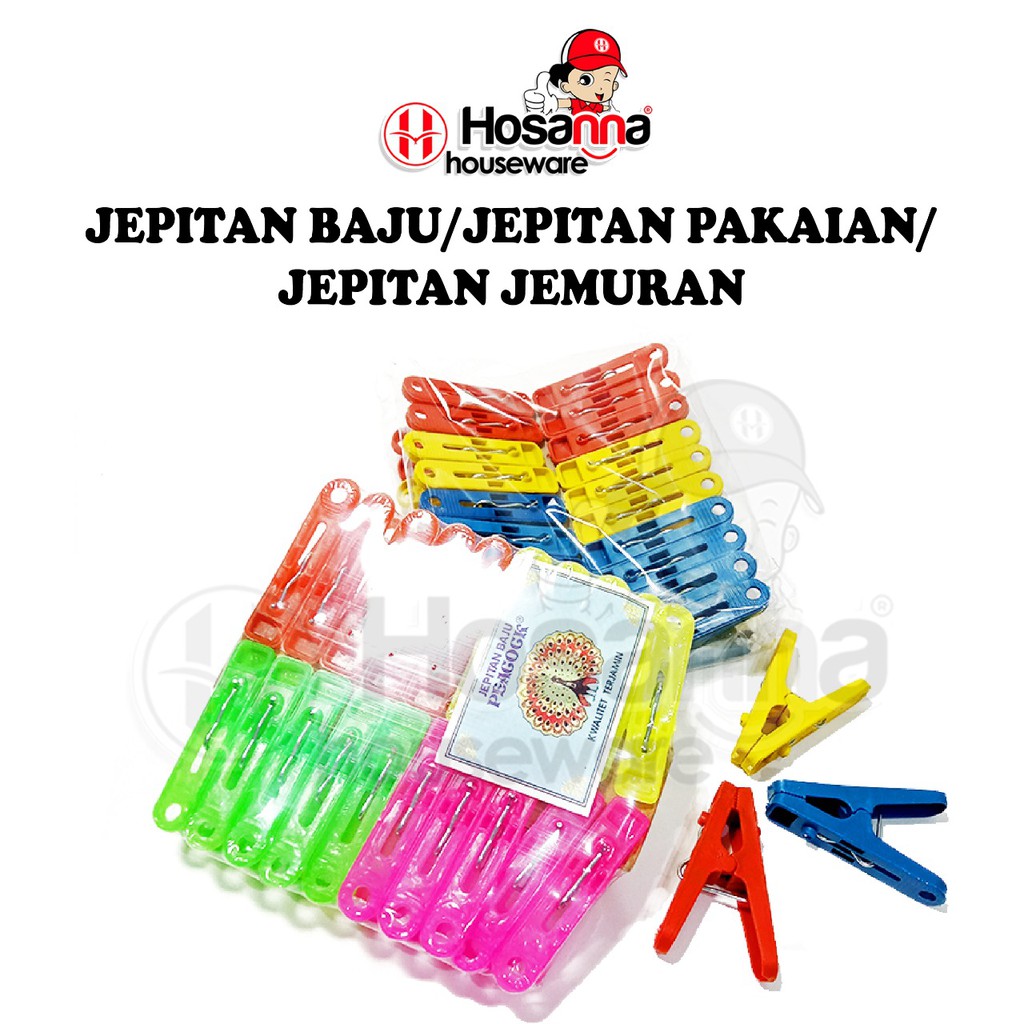 Jual Jepitan Baju /Jepitan Pakaian /Jepitan jemuran | Shopee Indonesia