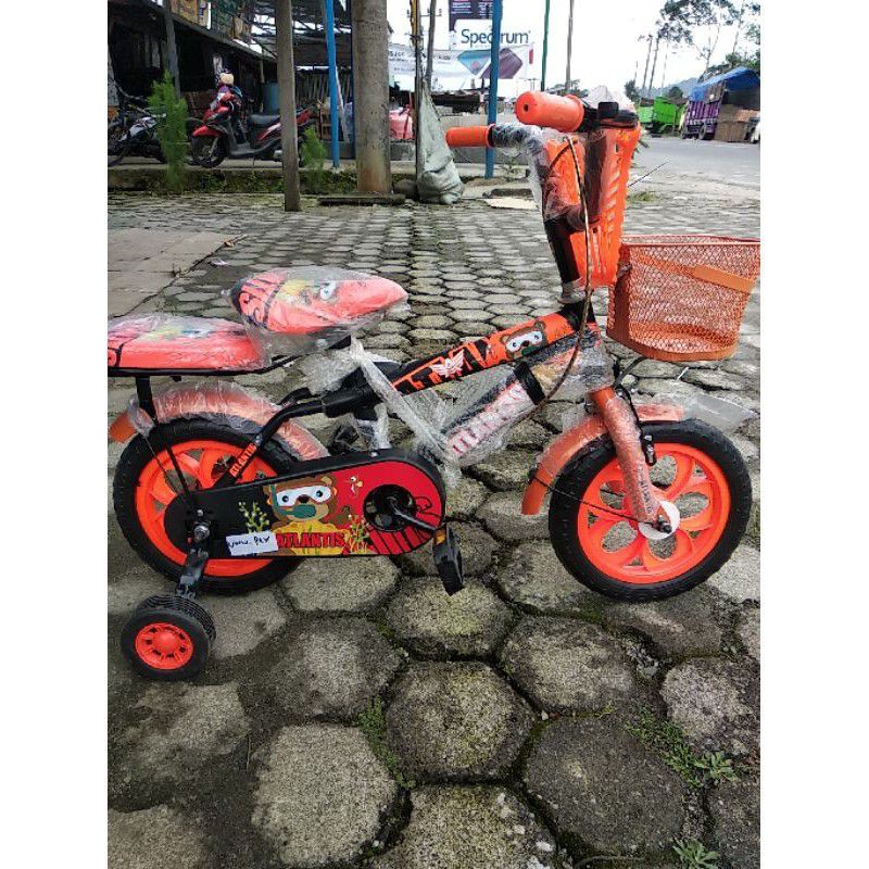 Jual Sepeda BMX 12 inch Atlantis boncengan | Shopee Indonesia