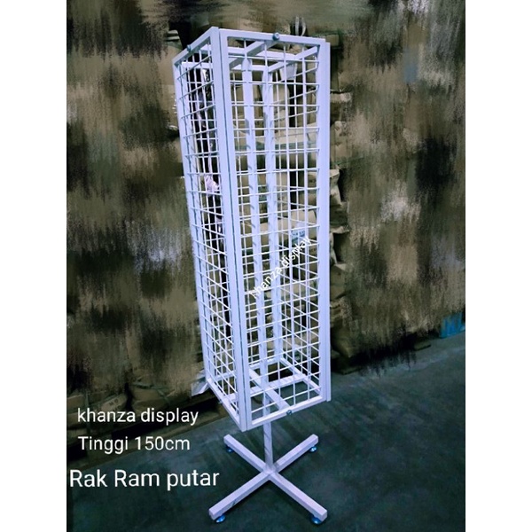 Jual Display Ram Putar tinggi 150cm | Shopee Indonesia