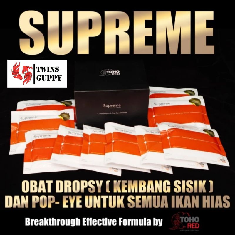 Jual OBAT DROPSY KEMBANG SISIK POP EYES ARWANA DAN IKAN HIAS SUPREME ...