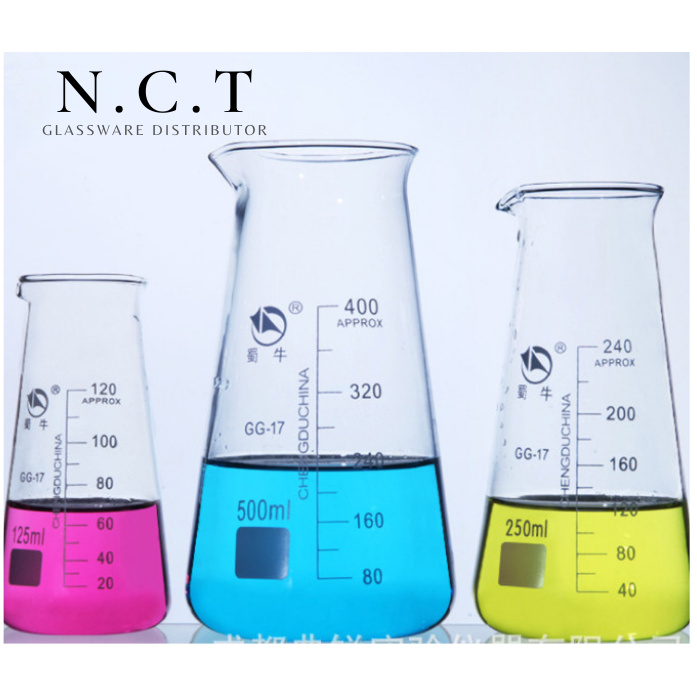 Jual Conical Beaker Glass / Gelas Kaca Kimia 125ml | Shopee Indonesia