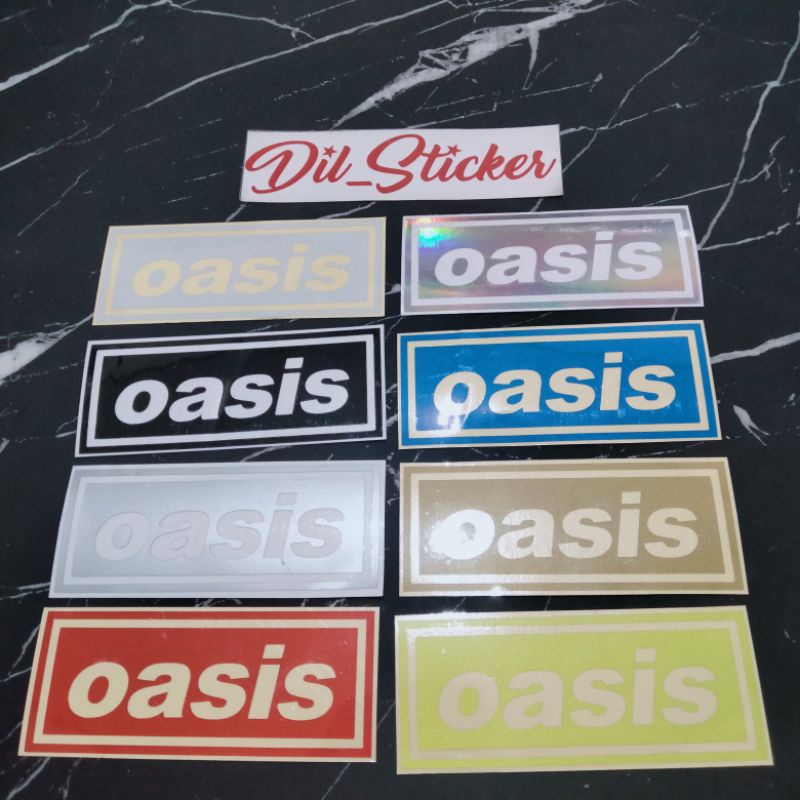 Jual STICKER BAND OASIS CUTTING | Shopee Indonesia