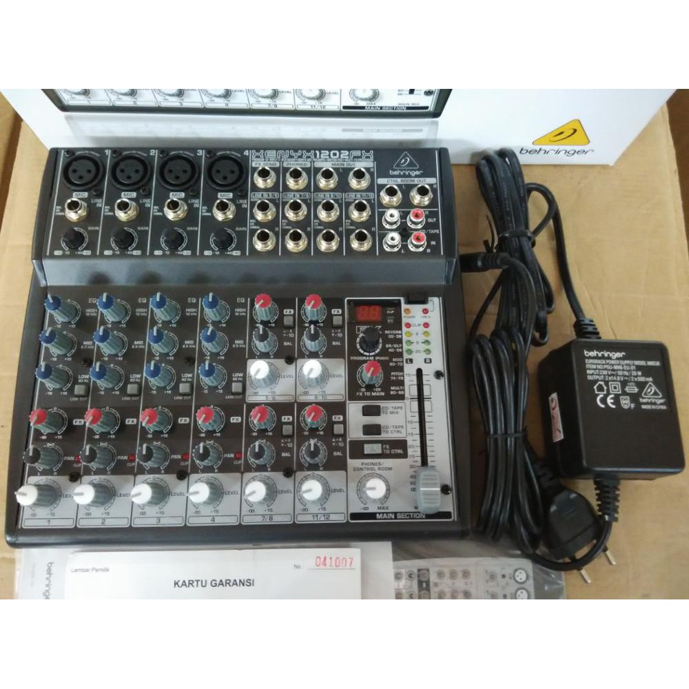 Jual mixer 12ch behringer xenyx 1202fx original Murah | Shopee Indonesia