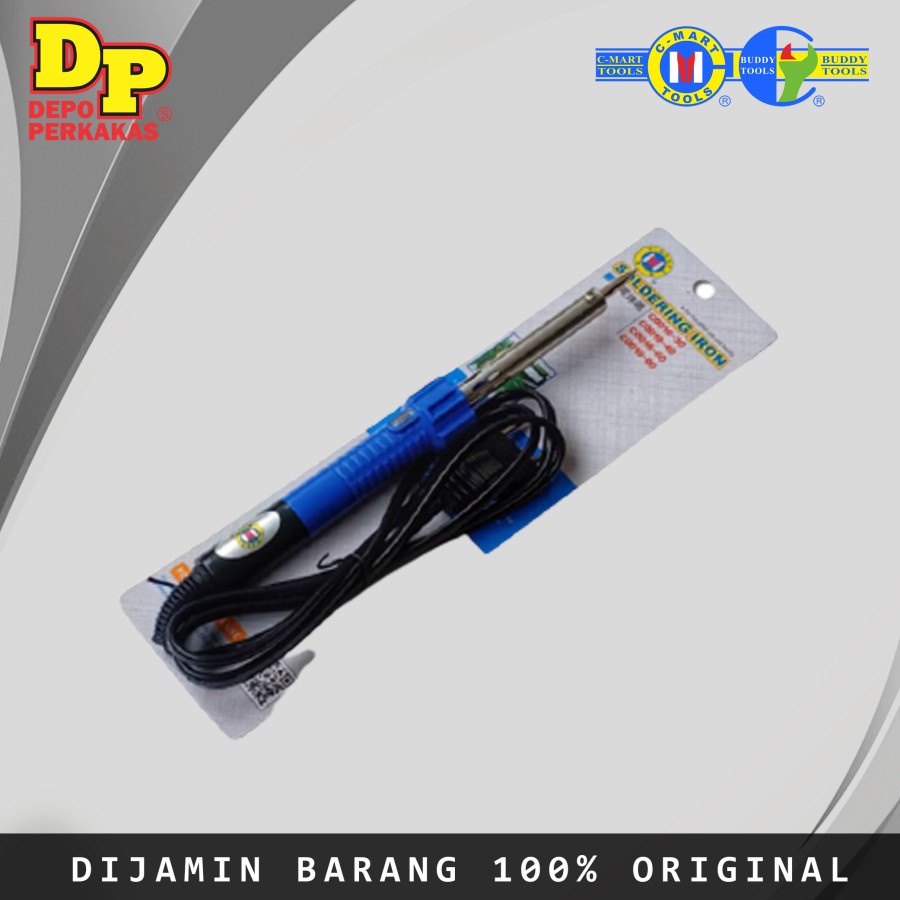 Jual Alat Solder Timah Soldering Iron 40 Ampere 40A merk C-MART ...