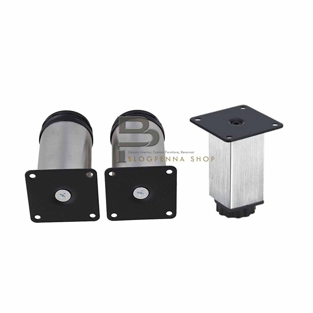 Jual KAKI PANTRY 10CM STAINLESS / KITCHEN LEG / MEJA | Shopee Indonesia