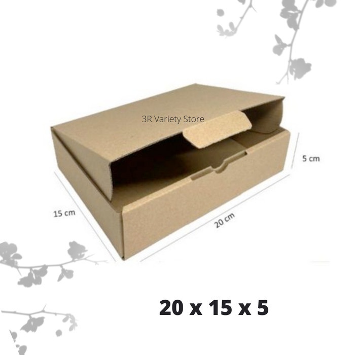 Jual Kardus karton 20x15x5 cm Die Cut easy usage Box Roti, Cake,Hampers ...