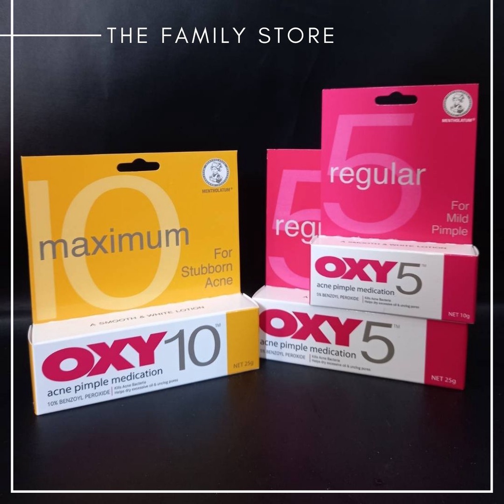 Jual Oxy Acne Pimple Medication / Obat Jerawat Oxy / Treatment Acne / OXY 5 / OXY 10 MAXIMUM ...