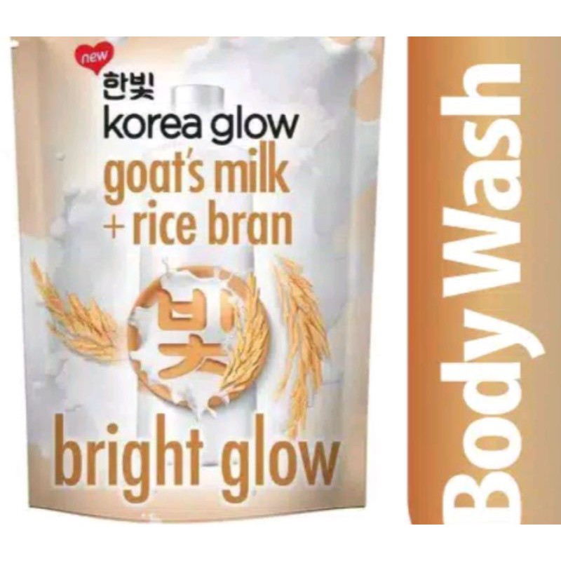 Jual Korea Glow Goats Milk +Rice Bran 400ml | Shopee Indonesia