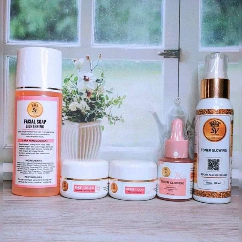 Jual Whitening Glowing Plus (paket lengkap) | Shopee Indonesia