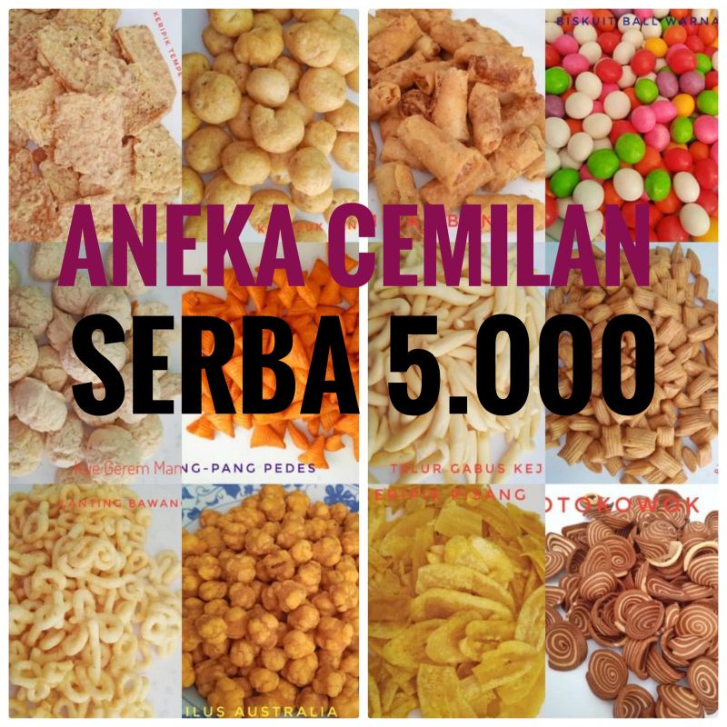 Jual Aneka Cemilan Enak Serba 5000 | Shopee Indonesia