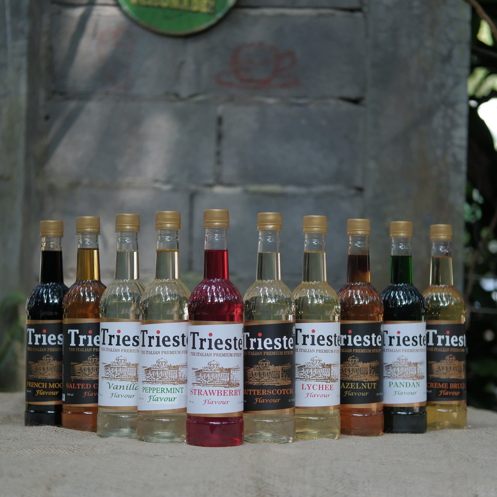 Jual Sirup Trieste Italian Varian Rasa Premium Trieste Syrup 650 ml ...
