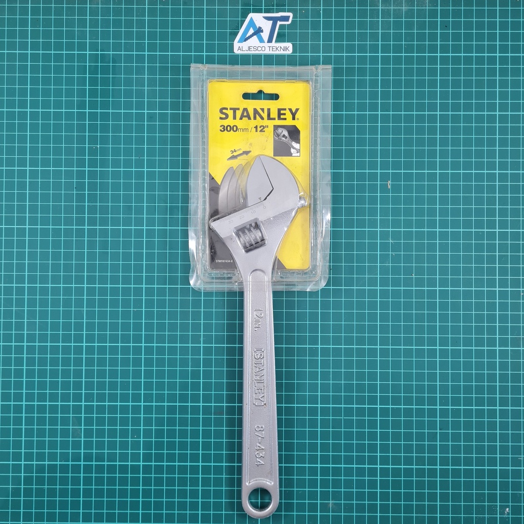 Jual STANLEY KUNCI INGGRIS 12 INCH - ADJUSTABLE WRENCH 300MM | Shopee ...
