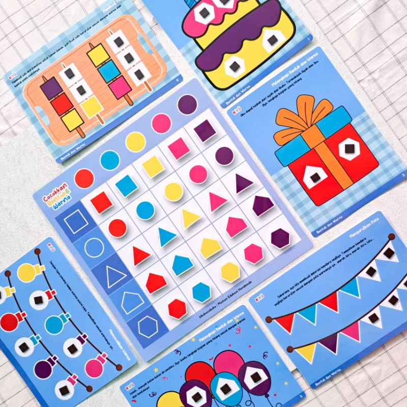 Jual BUSY PAGE MENCOCOKKAN BENTUK DAN WARNA | Shopee Indonesia