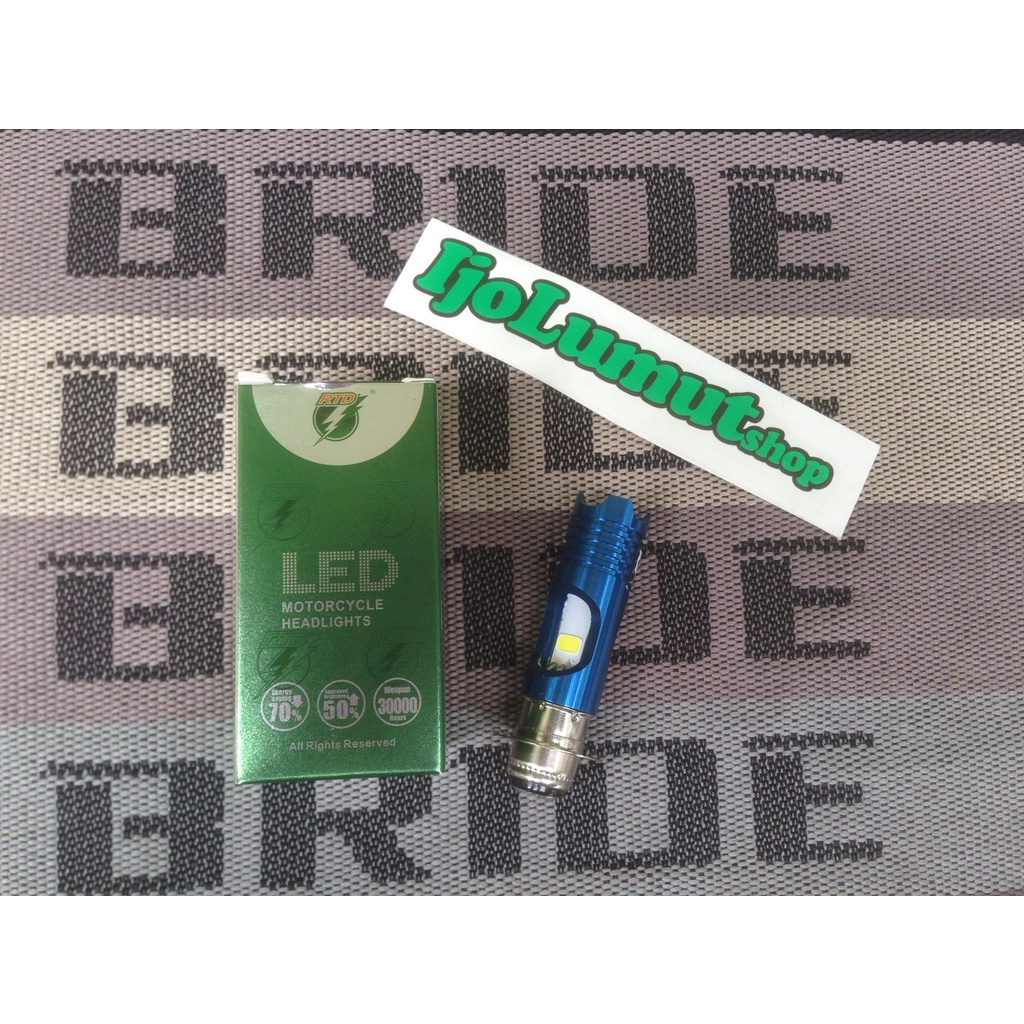 Jual Lampu LED Headlamp Motor merk RTD - 2 Sisi / Titik | Shopee Indonesia