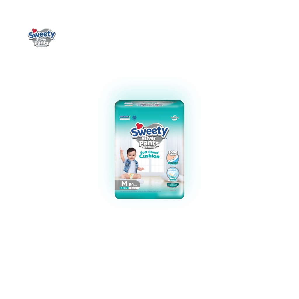 Jual Sweety Silver Pants / Sweety Silver Comfort / NB40 / S32 / M30 ...